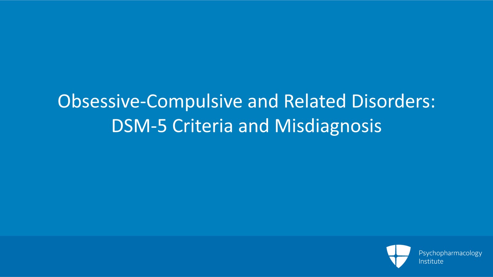 Psychopharmacology Institute